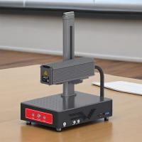 China More Light High-Speed Fiber Laser Marking Machine 20W on Stainless Steel for sale