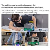 China Portable Mini Laser Engraver/Cutter Tool for Wood Acrylic MDF for DIY Artwork Logo BT Connection Laser Engraving Machine for sale