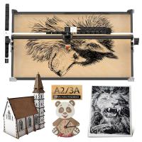 China Pro Max A40640 80W CNC Desktop Wireless Laser Engraver Cutter Dst Dxf Plt App Control Lightburn GRBL Router for Paper Cutting for sale
