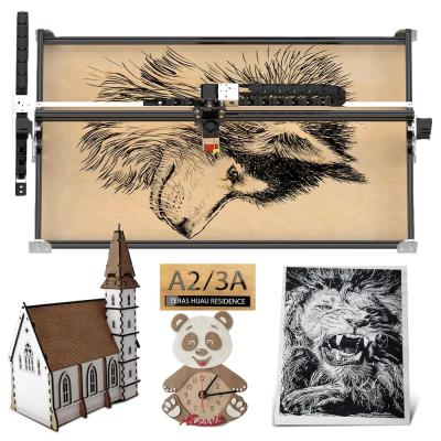 China Pro Max A40640 80W CNC Desktop Wireless Laser Engraver Cutter Dst Dxf Plt App Control Lightburn GRBL Router for Paper Cutting for sale