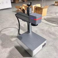 China Light Weight 20W 30W Mini Portable Fiber Laser Marking Machine Laser Engraving Price for Metal Plastic Pen Gold Silver Jewelry for sale