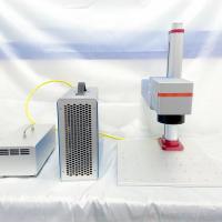 China Portable Fiber Laser Marker Max Raycus 20w Fiber Laser Marking Machine Mini Laser Engraving Machine for Jewelry Cloth Metal for sale