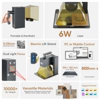 China 2 Basic Laser Engraver Handheld Engraver High Precision Portable Engraving Machine for Wood Kraft Paper Leather for sale
