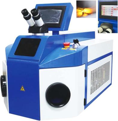 China 200W Desktop Gold Silver Platinum Jewelry Spot Welder Industrial Fiber Laser Welding Machine for sale