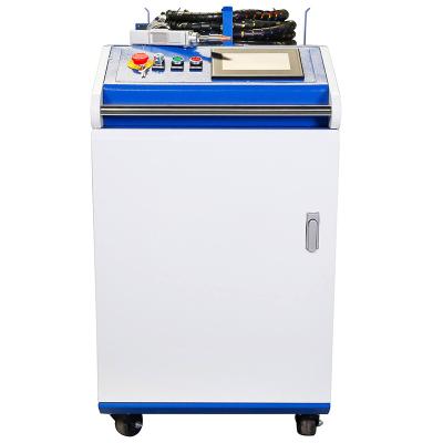 China 5 in 1 Laser Welding Machine 1000W/1500w Water Cooling for Cabinets Stainless Steel for sale