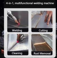China Portable 1000W-2000W Fiber Laser Welding Machine 4-in-1 for Metal Aluminum Stainless Steel Cutting & Welding for sale
