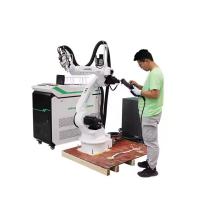 China 6 Axis Welding Robot Fiber Laser Welding Machine 1500w 2000w 3000w Laser Welder Price for sale