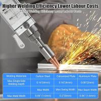 China 5 in 1 Multifunction Fiber Laser Welding for Pipe / air Cooling Laser Cleaning Machine / 3 kw Laser Welder for sale