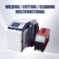 China 4 in 1 Cutting Welding Machine 1000w 1500w 2000w 3000W Handheld Suitable for Metal Small Handheld Fiber Laser Welding Machine for sale