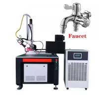 China Metal 4 Axis Optical Fiber Laser Welder Automatic Laser Welding Machine for sale