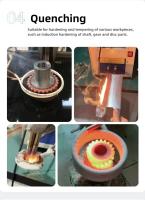 China Machinery Factory Price 15Kw Induction Heater Nut Forging and Gold Smelting Machine with Fiber Diode Yag Lasers for sale