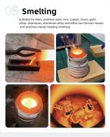 China Machinery Factory Price 15Kw Induction Heater Nut Forging and Gold Smelting Machine with Fiber Diode Yag Lasers for sale