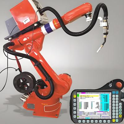 China 1500W Full Automatic 6 Axis Robot Laser Welding Machine High Efficient Mechanical Arm Laser Welding Manipulator New Condition for sale