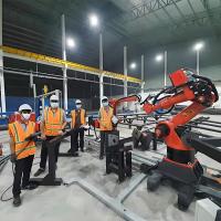 China 1500W Full Automatic 6 Axis Robot Laser Welding Machine High Efficient Mechanical Arm Laser Welding Manipulator New Condition for sale