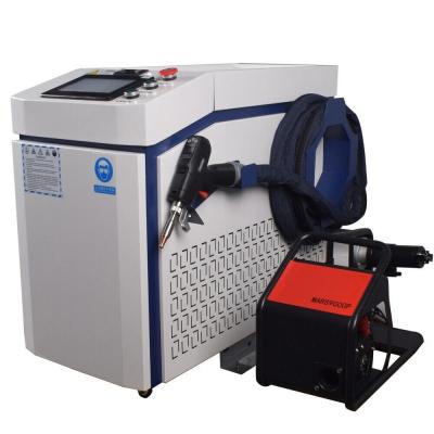China Raycus Laser Welder Cutting Weld Seam Cleaning Machine Touch Screen Gun for sale
