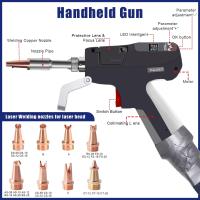 China Raycus Laser Welder Cutting Weld Seam Cleaning Machine Touch Screen Gun for sale