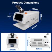 China 200W Jewelry Spot Welders CCD Micro Precision Laser Soldering Machine for sale