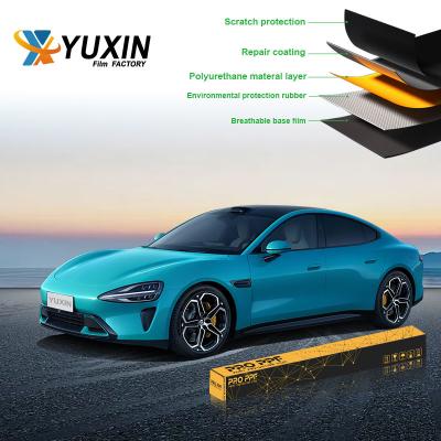 China YUXINFILM TPU Paint Protection Film 6.5-10mil Thickness with Self-Healing Technology and 10-Year Warranty for sale