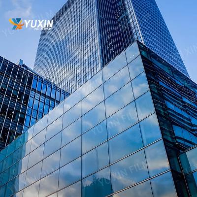 China Customized Logo Building Window Film 1.52x30M with 78% IR Rejection and 99% UV Protection for sale