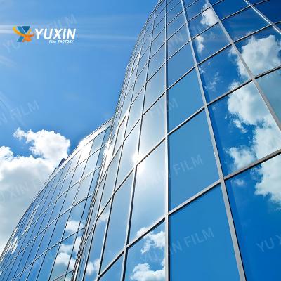 China Ultra Thin Commercial Building Window Tinting Film 2mil Thickness with 99% UV Blocking for Energy Efficiency for sale