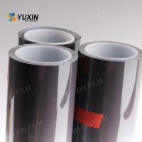 China TPH Headlight Protection Film 7.5mil Thickness - Light Black Automotive Scratch & UV Shield for sale