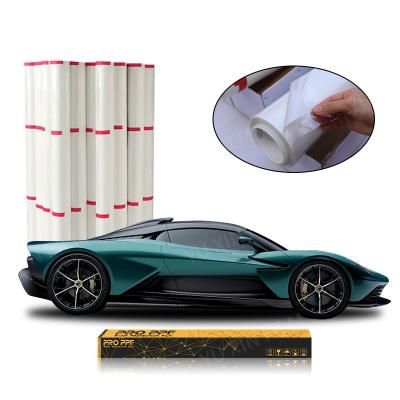 China 7.5mil Hydrophobic TPU Paint Protection Film Clear Non-Yellowing 8-Year Warranty PPF for sale