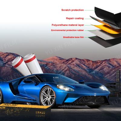China High-End TPU Paint Protection Film 6.5-10mil Thickness with Self-Healing Technology and 8-10 Year Warranty for sale