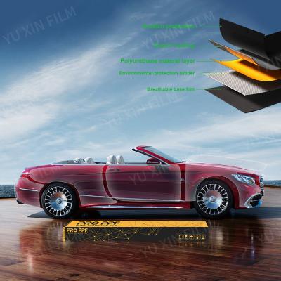 China YUXINFILM TPU Paint Protection Film 8.5 mil Non-yellowing Self-healing Car PPF for sale
