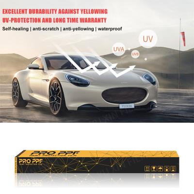China YUXINFILM TPU Paint Protection Film 6.5mil Self Healing Anti Yellowing PPF for sale