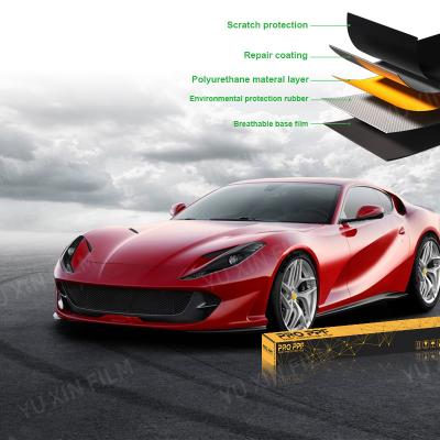 China YUXINFILM TPU Paint Protection Film 8mil Self-Healing Clear PPF for Automotive for sale