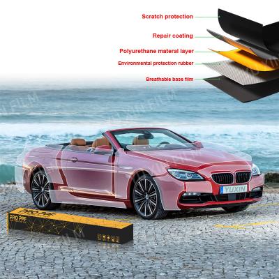 China Scratch Resistant TPU PPF Paint Protection Film 6.5mil to 10mil Hydrophobic Car Film for sale