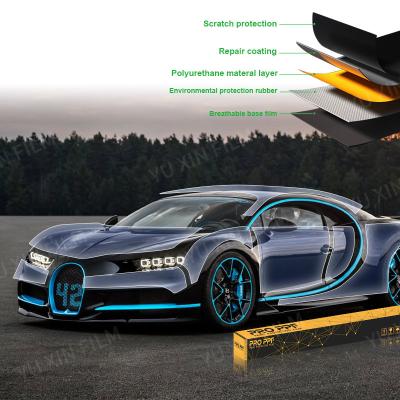 China Wholesale TPU PPF Paint Protection Film 10 Mil Self Healing Car Paint Protection Film for sale
