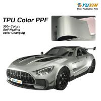 China TPU Hydrophobicity Color Changing Paint Protection Film 6.5-10mil Thickness with 8-10 Year Warranty for sale