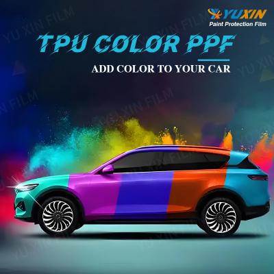 China OEM TPU Paint Protection Film 6.5-10mil Thickness with Self-Healing Technology and 8-10 Year Warranty for sale