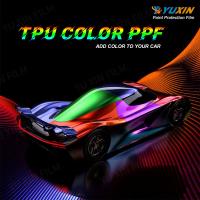 China 1.52x15M TPU Color Changing Paint Protection Film 6.5-10mil Thickness with Self-Healing Properties for sale