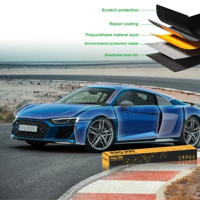 China TPU Paint Protection Film 10 Years Warranty 5x50 Feet Anti-UV Car PPF Wrap with Self-Healing Properties for sale