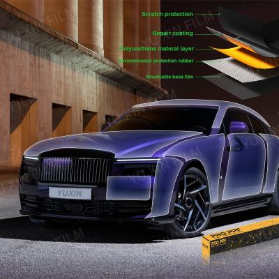 China YUXINFILM TPU Paint Protection Film 5-10 Year Warranty 6.5-10mil Thickness Automotive Wrap for sale