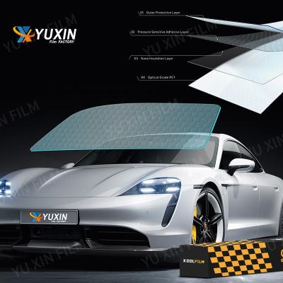 China 152cm x 30m Nano Ceramic Window Tint Film with 2-4mil Thickness and Superior UV Protection for Automotive & Architectural Use for sale