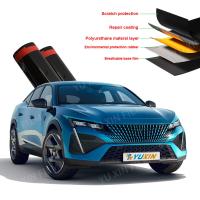 China TPU Gloss Black Paint Protection Film 7.5mil Thick with Self-Healing Technology and 10-Year Warranty for sale