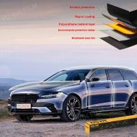 China Transparent TPU Paint Protection Film 6.5mil 99% UV Proof Self Healing PPF for sale