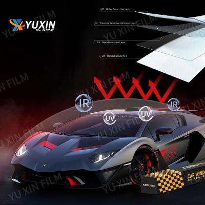 China 4 Mil Automotive Safety Security Window Film with 99% UV Blocking and Heat Insulation Protection for sale