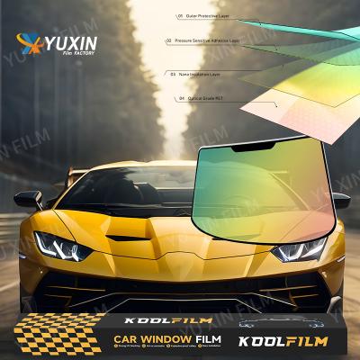 China 2 Mil Anti-Fog Chameleon Window Film with 95% UV Protection for Automotive Glass Applications for sale