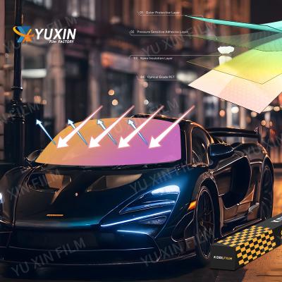 China 99% Heat Rejection Chameleon Window Tint Film with 5-8 Year Durability and High UV Protection for sale