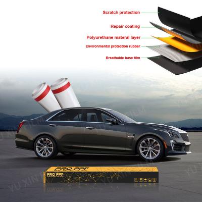 China TPU Paint Protection Film 6.5-10mil Self-Healing Car Body PPF with 8-10 Year Warranty for sale