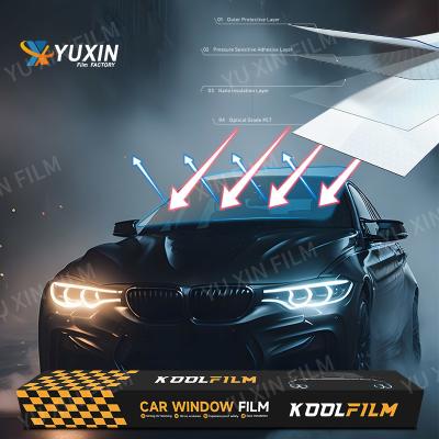 China 60-inch x 100-foot PET Reflective Window Film with Mirror Effect for Cars - 2-3mil Thickness for sale
