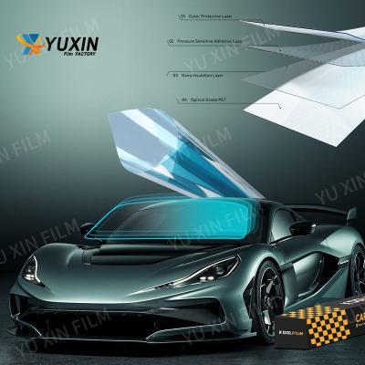 China 2-Ply Carbon Window Tint Film 1.52x30M with 50% Heat Rejection and 99% UV Protection for sale