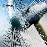 China 4Mil Explosion Proof Anti Shatter Safety Film for Building Windows - High Impact Resistance Security Glass Protection for sale