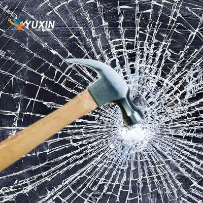 China 8Mil Thickness Security Window Film - Bomb Blast Protection with Super Clear Transparency for Buildings for sale