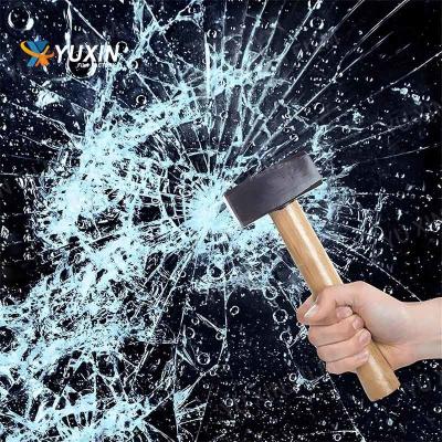China Anti-Explosion Building Security Window Film 2/4/8/12 Mil PET for Structural Protection for sale