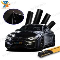 China 190 Micron Matte Black TPU Paint Protection Film 7.5mil Thickness with 10-Year Warranty for sale